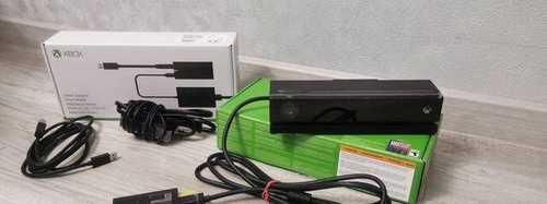 Kinect Sensor 2.0, черный и Kinect Adapter