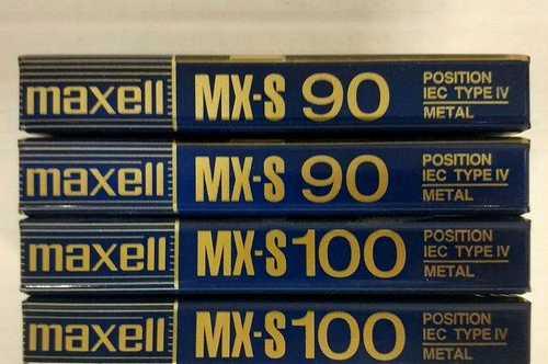 Аудиокассета Maxell MX-S 90