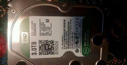 Жесткий диск HDD 3'5 дюйма 3 Тирабайта б.у