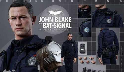 Hot Toys - John Blake with Bat-Signal (Batman)