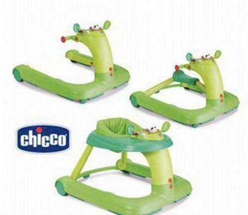 Ходунки каталка chicco 3в1