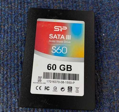Твердотельный накопитель SSD SP S60 60Gb (269584)