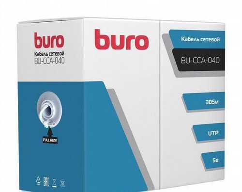 Кабель сетевой Buro UTP, cat.5E, 305м, 4 пары, CC