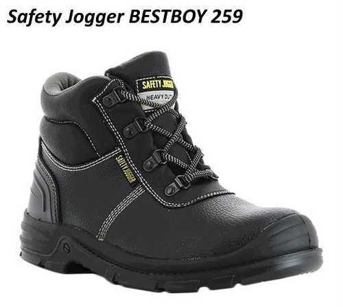 Ботинки зимние кожа натуральный мех safety jogger