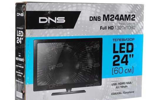 24" (60 см) LED-телевизор DNS M24AM2 черный