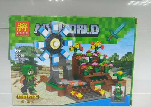 Конструктор MY world (Майнкрафт) 33066, 180 дет
