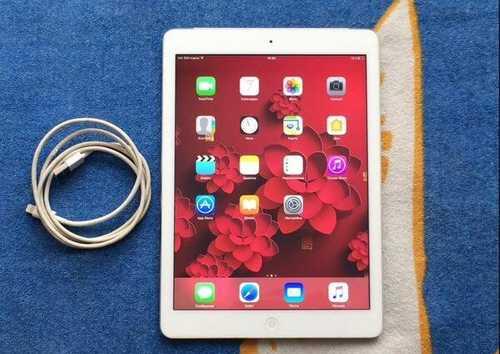 iPad Air 1 поколение, sim(4G) WiFi 32Гб White