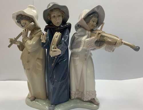 Lladro, фарфоровая статуэтка «Музыканты»