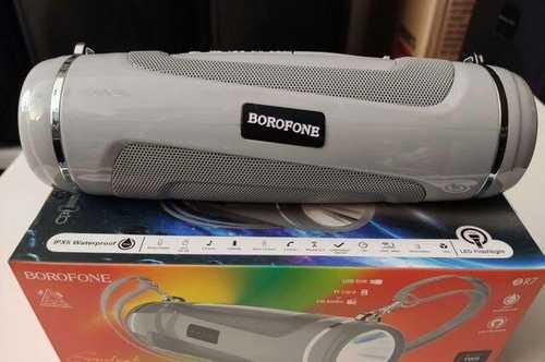 Колонка Borofone BR7 серая