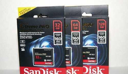 SanDisk Extreme PRO Compact Flash 160 MB/s