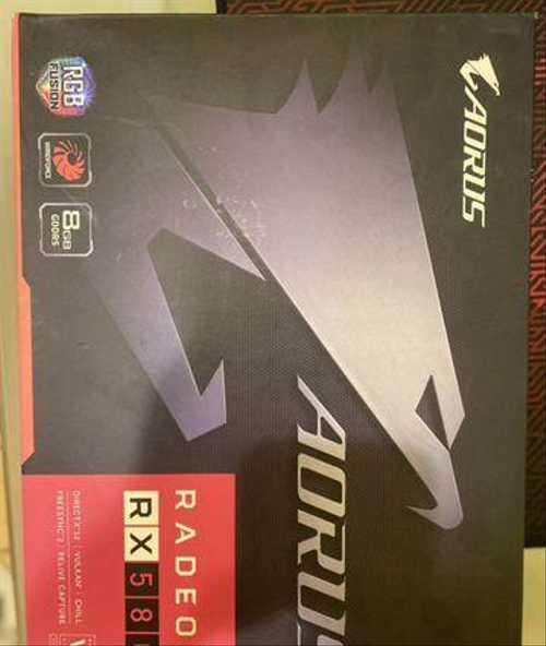 Видеокарта Gigabyte Aurus RX 580 G8