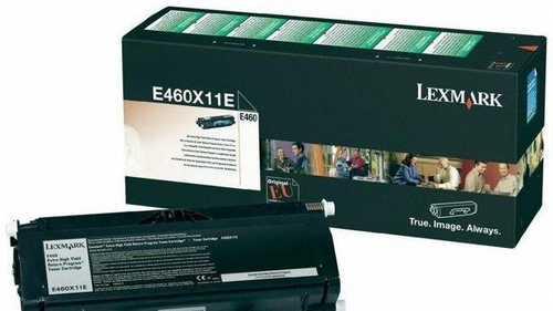 Lexmark E460X11E тонер-картридж черный (дефект кор