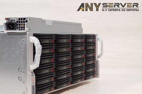 Сервер Supermicro 6047R 2x E5-2650v2 48Gb 36LFF