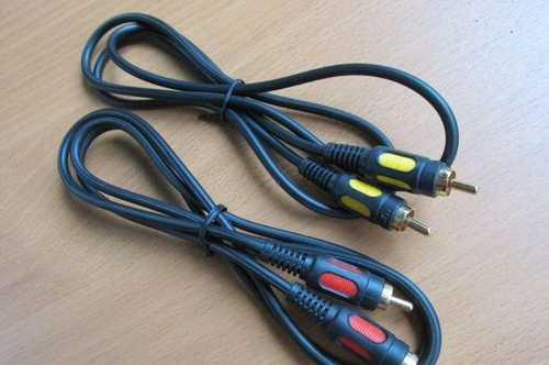 Межблочный аудио кабель Luxmann RCA позолоченный