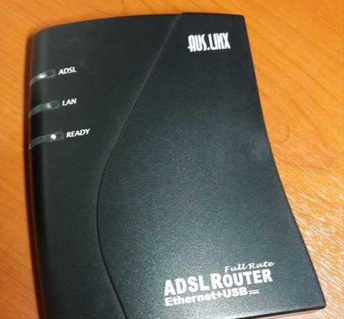 Adsl Modem Router Ethernet+USB AUS.linx AL-2007V