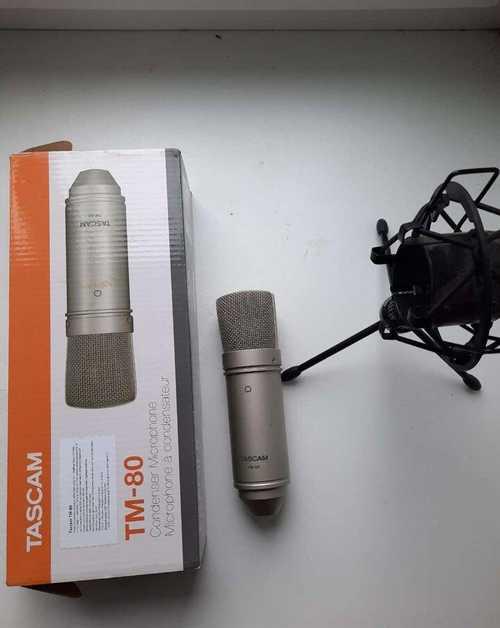 Студийный микрофон tascam TM-80