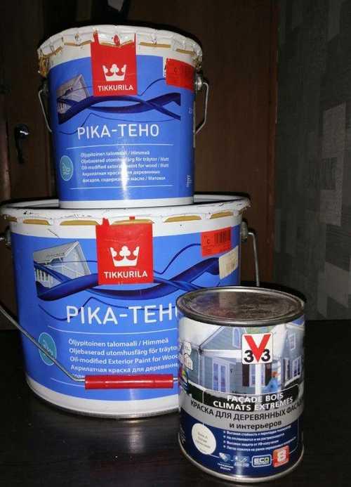 Краска tikkurila pika-teho 9L, 2,7 L