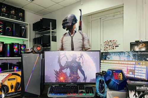Игровой пк Ryzen 5 1400 GT 1030 2GB 8GB RAM SSD+HD