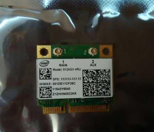 Intel WiMax/WiFi Link 5150 Lenovo 43Y6541