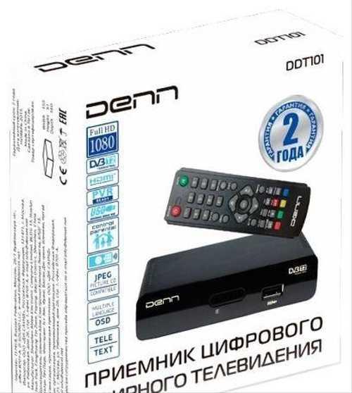 Цифровой приемник DVB-T2 denn DDT101