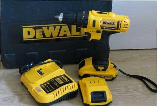 Шуруповерт DeWalt