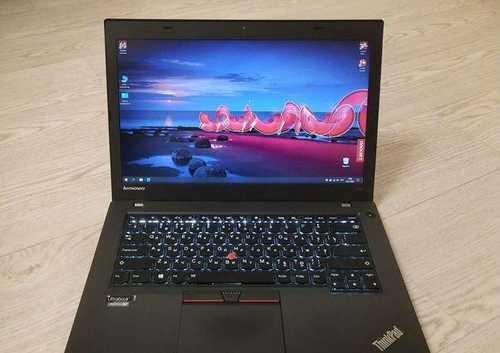 Lenovo ThinkPad T450 i5 8GB SSD 2акб подсветка