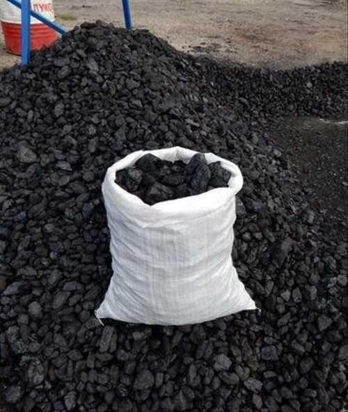 Уголь в мешках 35-70