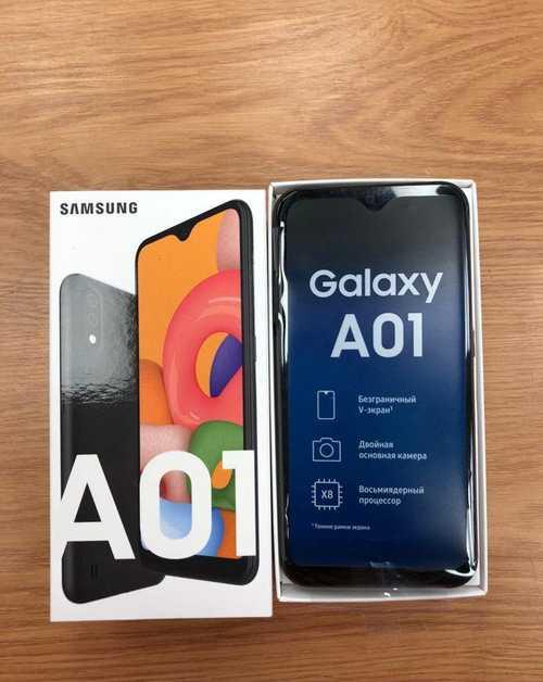 Телефон SAMSUNG A015F/DS Galaxy A01 16Gb