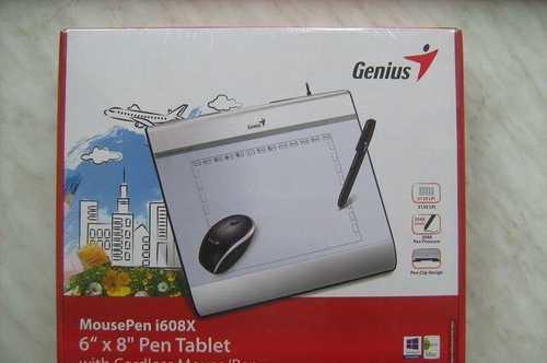 Графический планшет Genius MousePen i608X + мышь