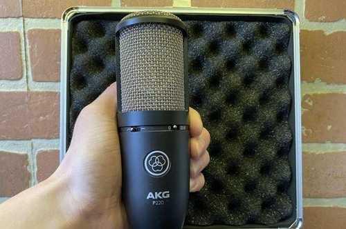 Микрофон AKG P220, черный