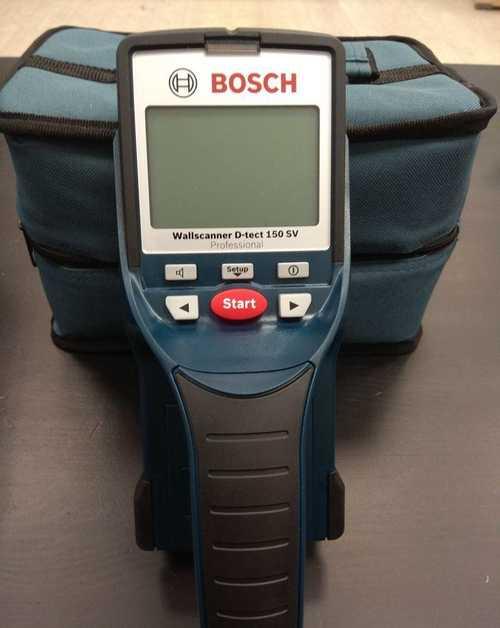 Детектор скрытой проводки Bosch D-tect 150 SV Prof