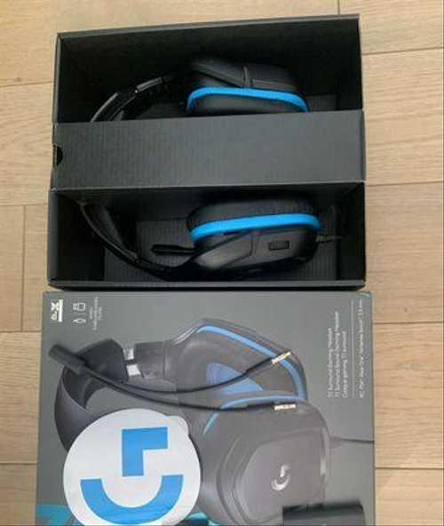 Наушники logitech G432 проводные