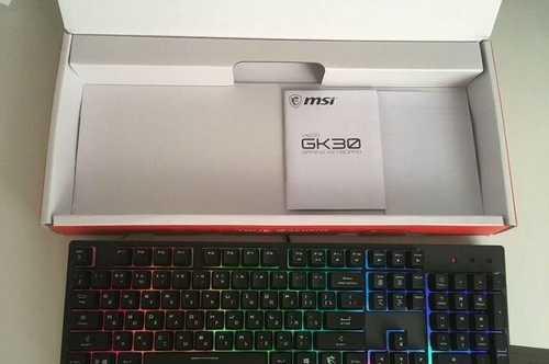 Механическая клавиатура MSI Vigor GK30 RGB