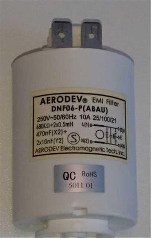 Сетевой фильтр aerodev DNF06-P(abau)