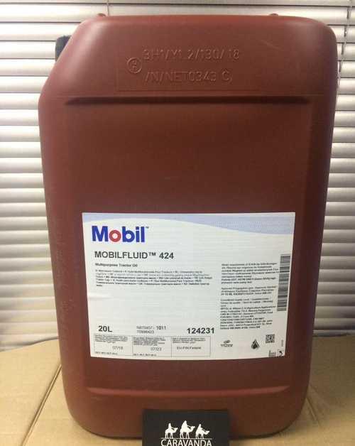 Масло Mobil Mobilfluid 424 20L