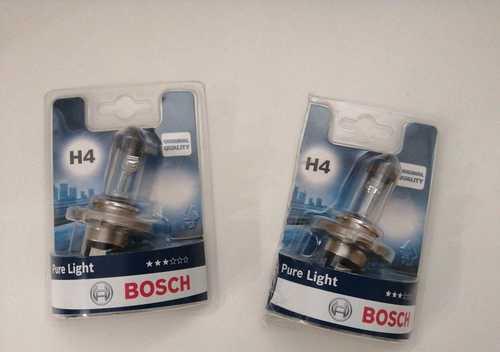 лампа галогенная bosch h4 pure light