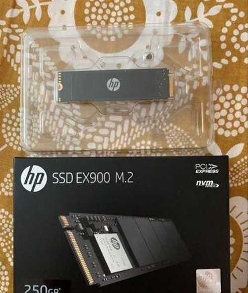 Жеский диск HP SSD EX900 M.2 250гб