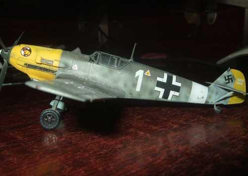 Модель Bf 109 E-7 trop