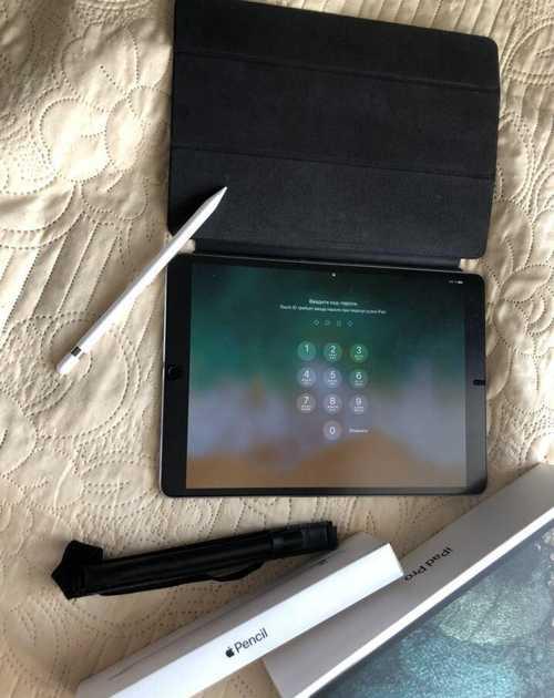 iPad 10.5 512 Gb + Pencil + чехол