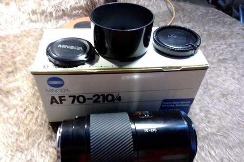 Объектив Minolta AF 70-210 f4 70-210/4 для Sony A