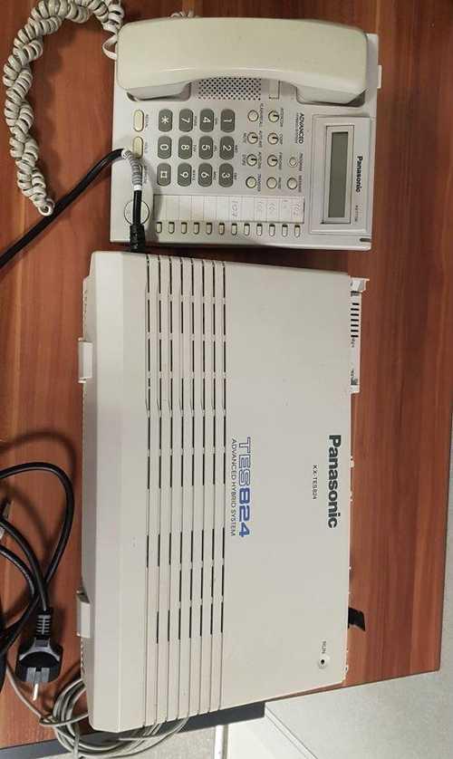 Атс Panasonic KX-TES824RU+KX-T7730RU