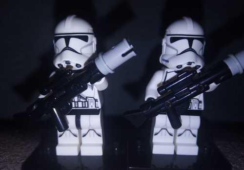 Lego Star Wars Clone Trooper minifigs