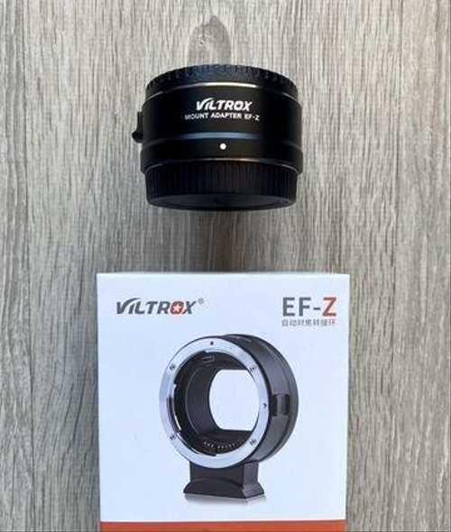 Адаптер Viltrox EF-Z для фотокамер Nikon Z и оптик