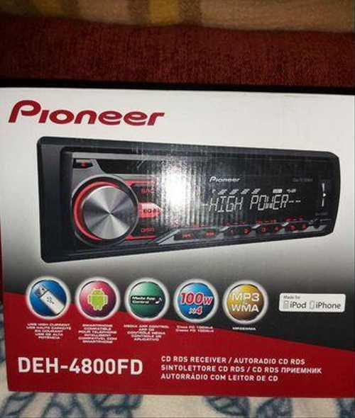 Автомагнитола Pioneer DEN 4800 FD