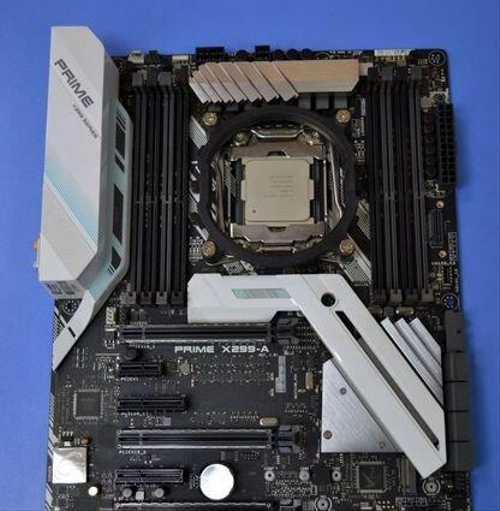 Комплект Core i9 9820X + Asus prime X299-A