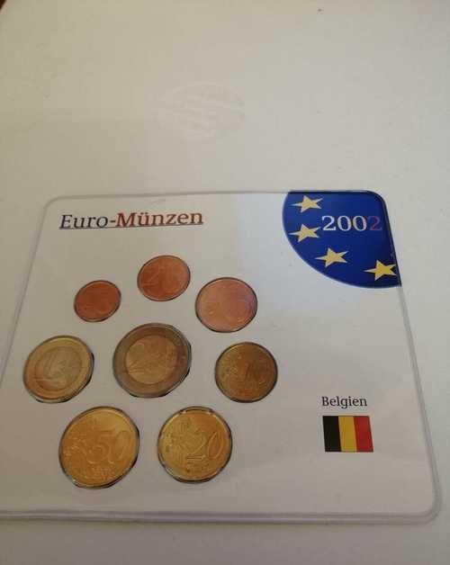 Набор монет евро