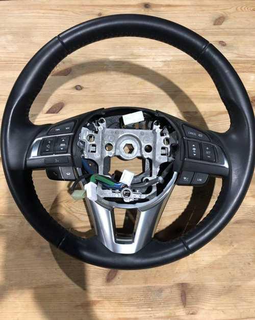 Руль с кнопками радара (mrcc) Mazda 6 Gj рестайл