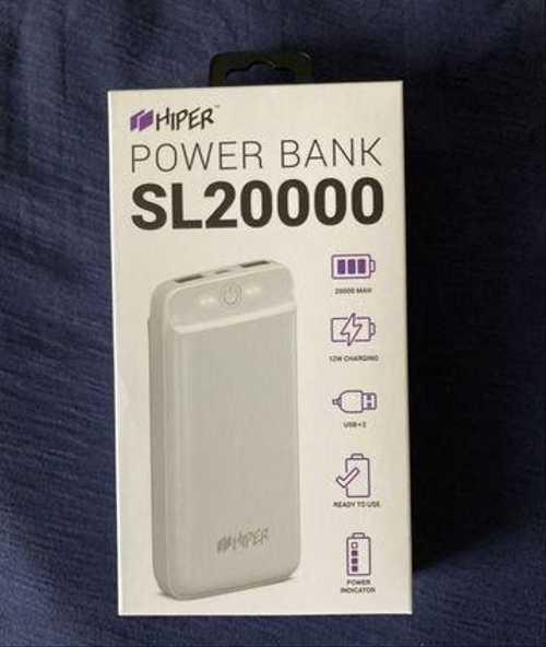 Powerbank/внешний аккумулятор Hiper 20000 mA*h