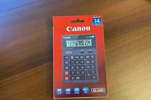 Новый Калькулятор бухгалтерский настольный canon