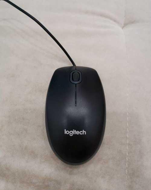 Мышь компьютерная Logitech b100
